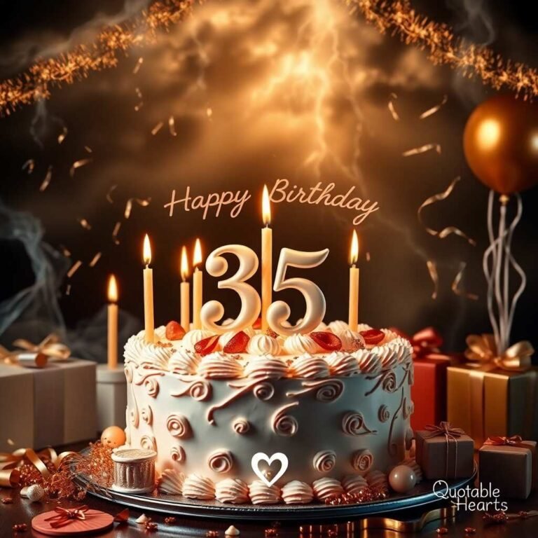 80+ 35th Birthday Sayings Quotes For A Special Celebration
