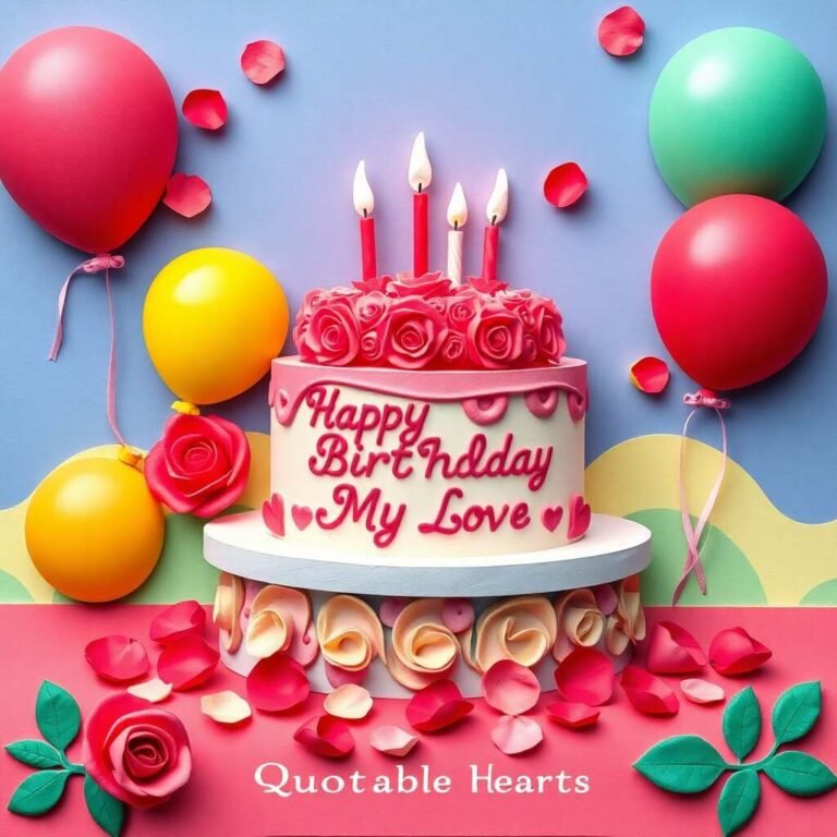 Happy Birthday My Love Images Romantic Wishes