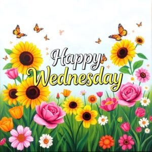 Heart Touching Happy Wednesday Flower Images To Share