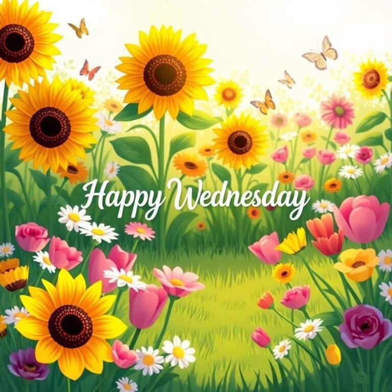 Heart Touching Happy Wednesday Flower Images To Share