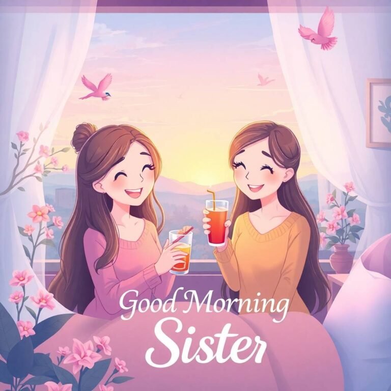 Beautiful Good Morning Sister Images To Share Today