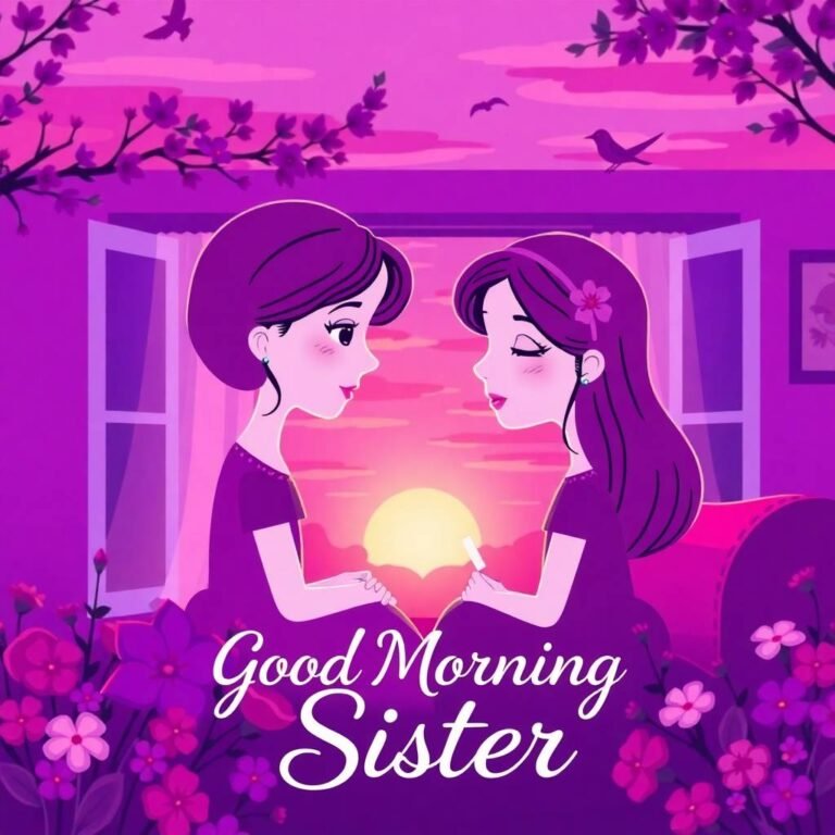 Beautiful Good Morning Sister Images To Share Today