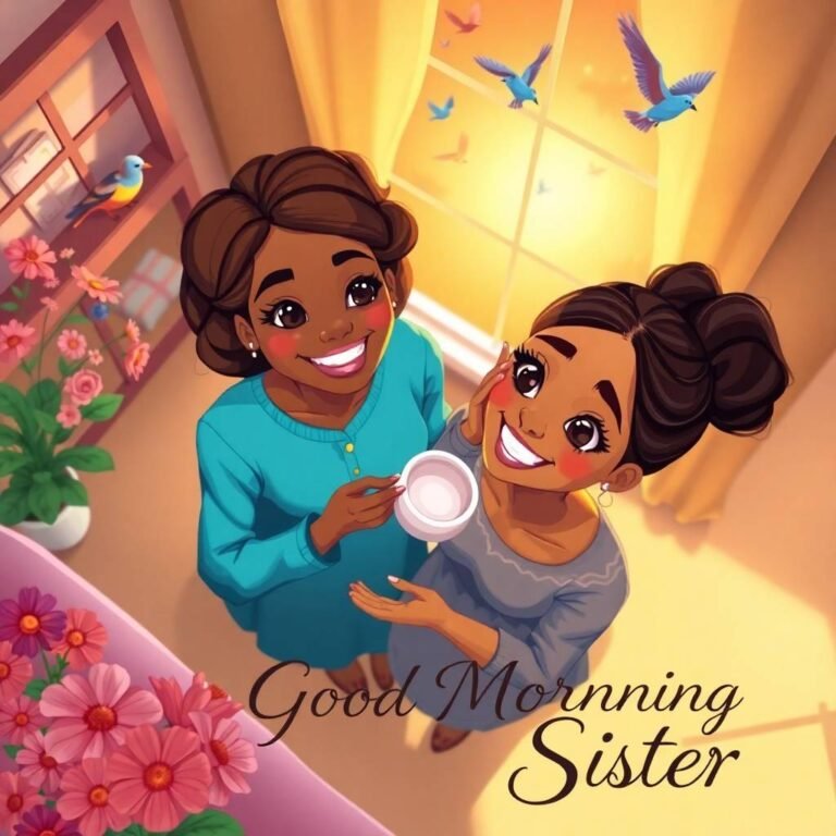 Beautiful Good Morning Sister Images To Share Today