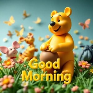 Sweet Winnie The Pooh Good Morning Images