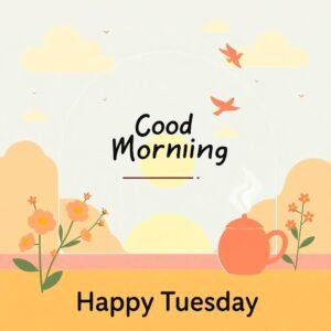 Bright & Positive Good Morning Tuesday Images