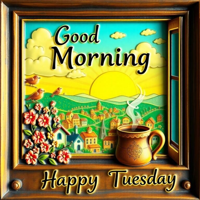 Bright & Positive Good Morning Tuesday Images