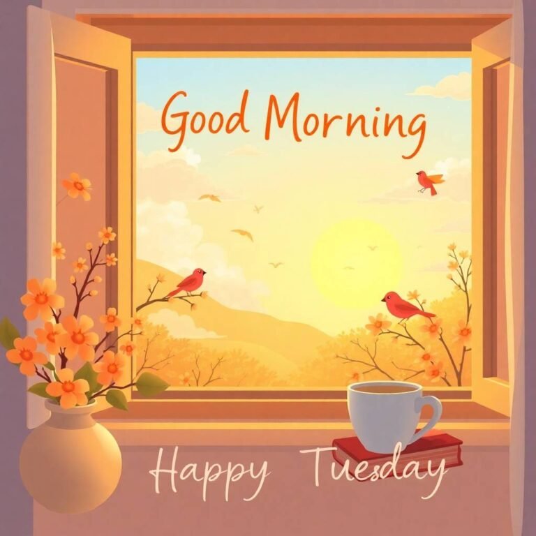 Bright & Positive Good Morning Tuesday Images