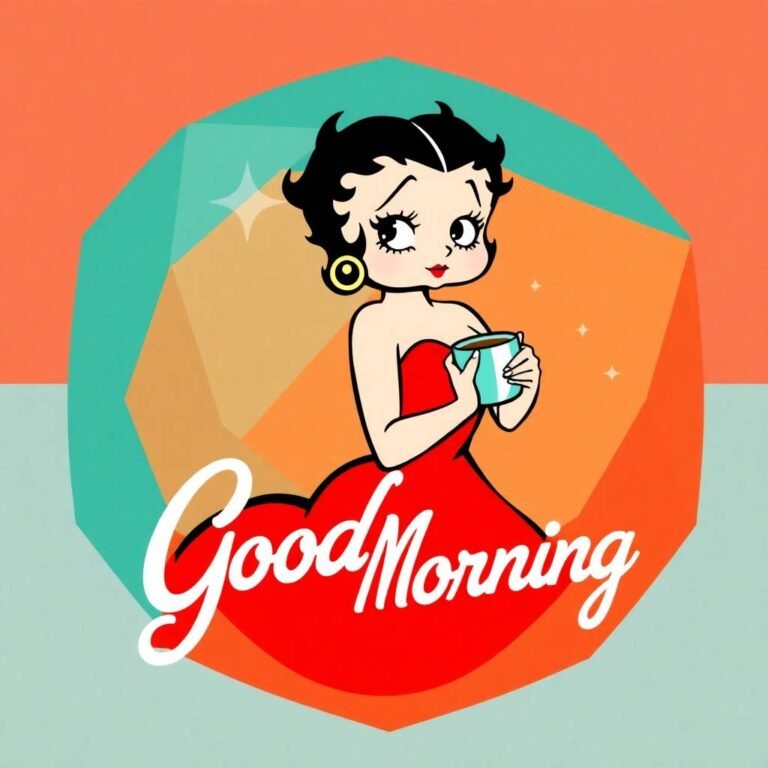 30+ Chic Betty Boop Good Morning Images