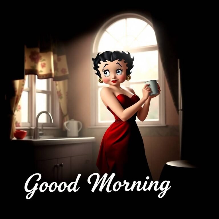 30+ Chic Betty Boop Good Morning Images
