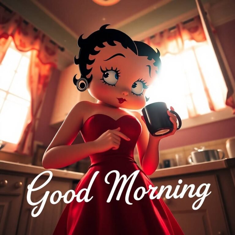 30+ Chic Betty Boop Good Morning Images