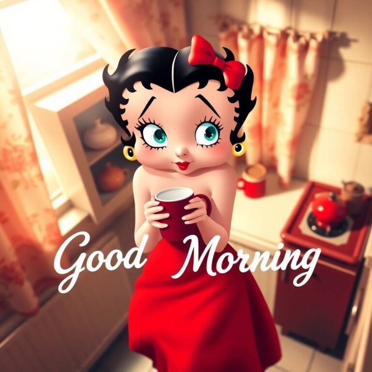 30+ Chic Betty Boop Good Morning Images