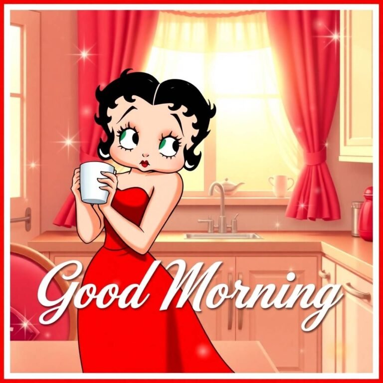 30+ Chic Betty Boop Good Morning Images