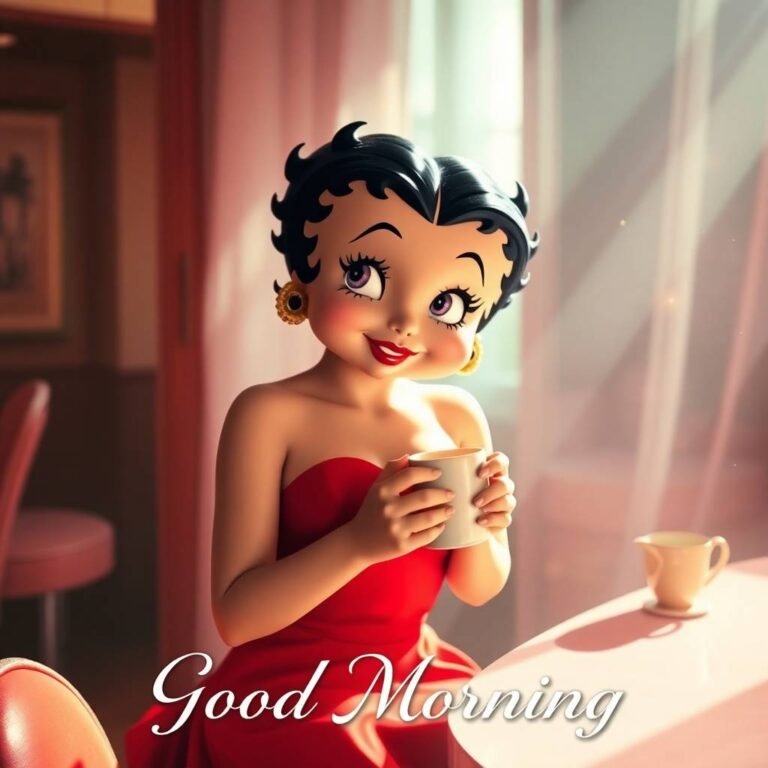 30+ Chic Betty Boop Good Morning Images