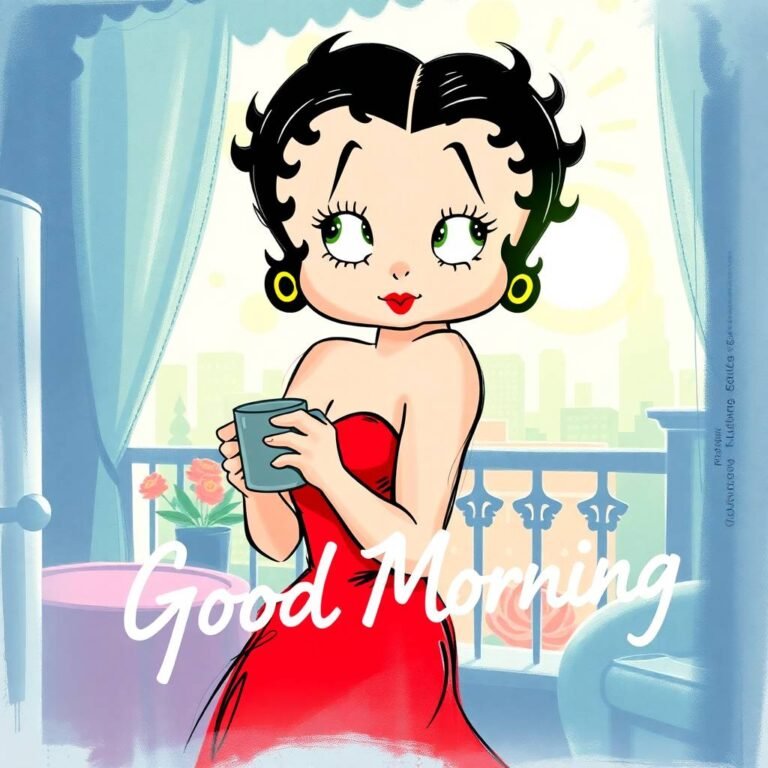 30+ Chic Betty Boop Good Morning Images