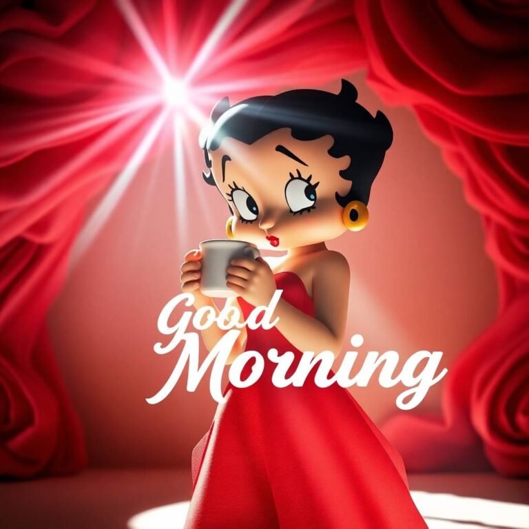 30+ Chic Betty Boop Good Morning Images