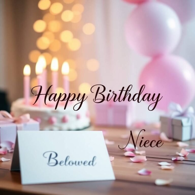 Heartfelt Birthday Images For A Niece To Download