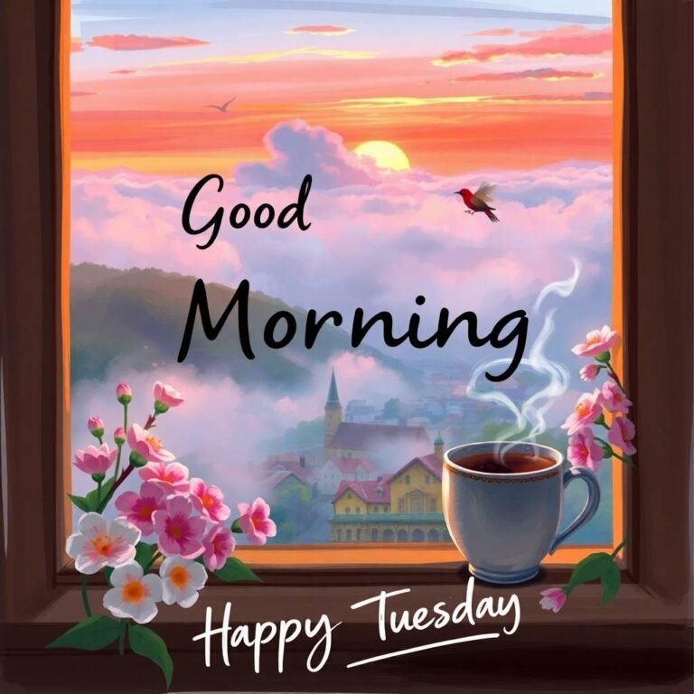 Bright & Positive Good Morning Tuesday Images