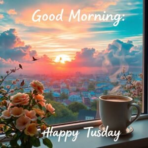Bright & Positive Good Morning Tuesday Images