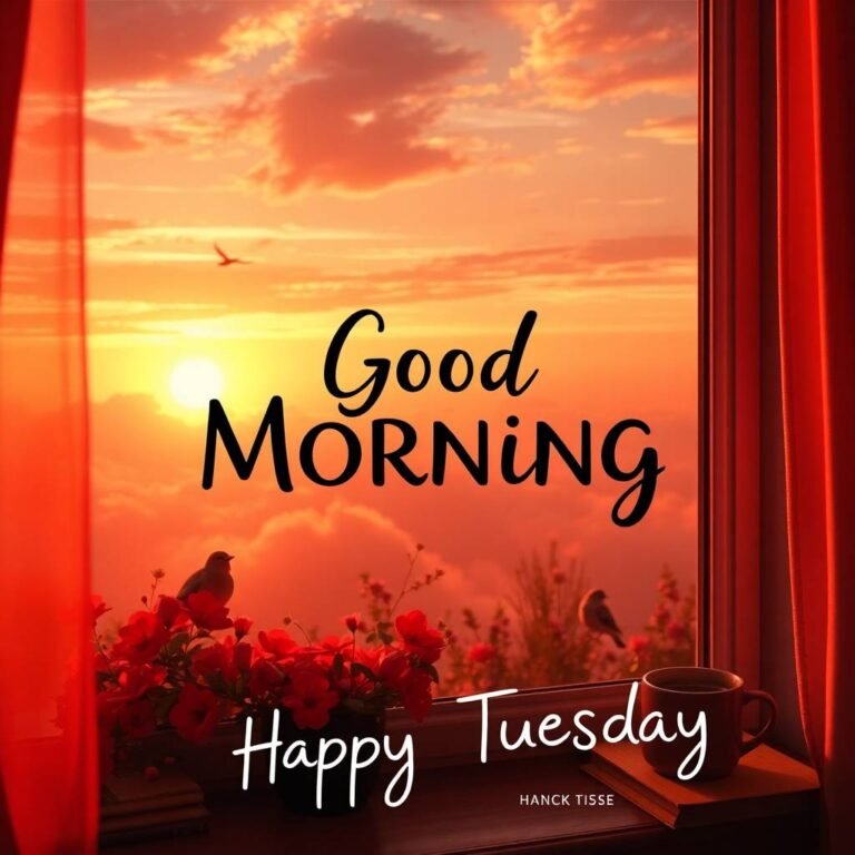 Bright & Positive Good Morning Tuesday Images