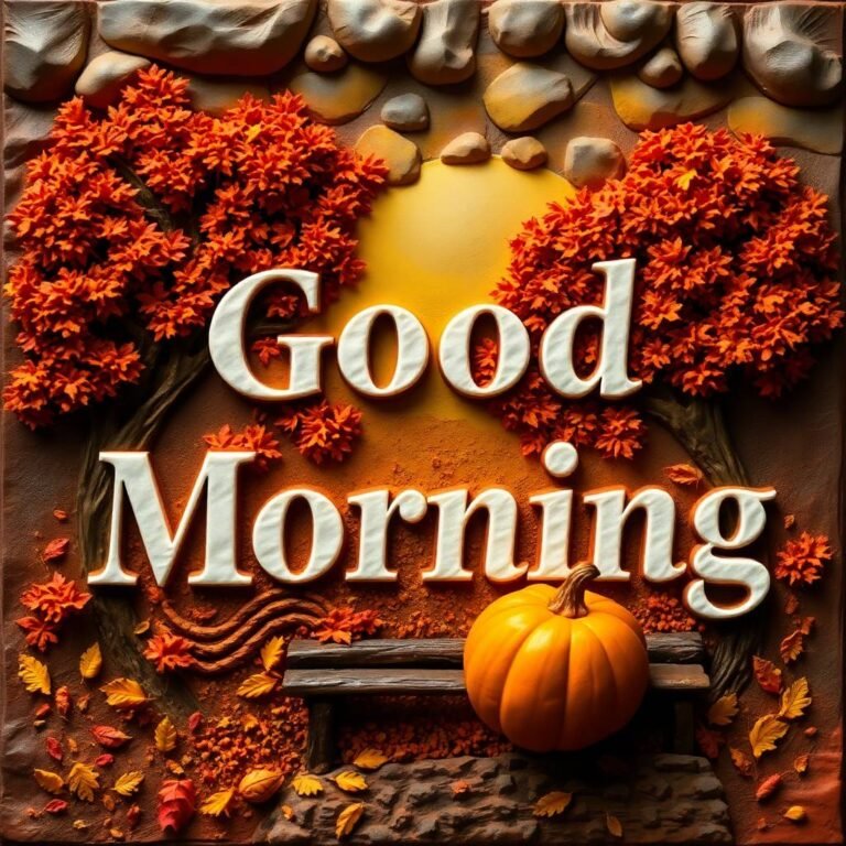 30+ Cozy Good Morning Fall Images To Share