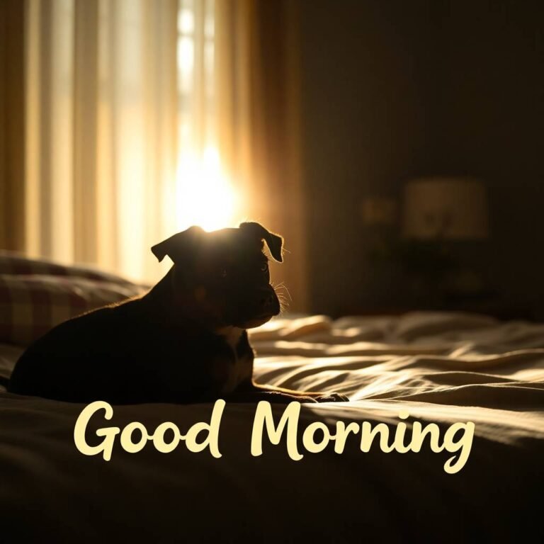 30+ Cute Good Morning Pictures With Dogs