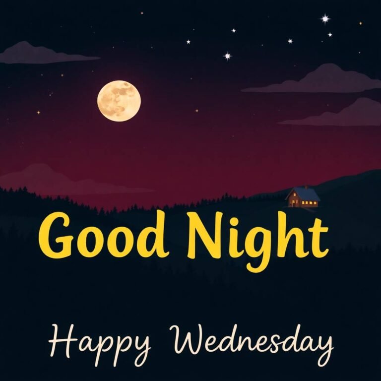 Good Night Wednesday Images To Relax With