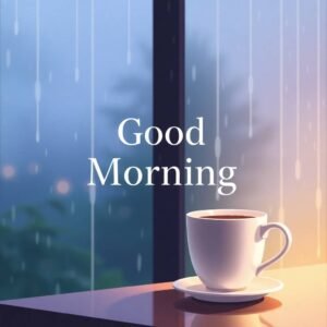 30+ Good Morning Raining Images To Refresh You