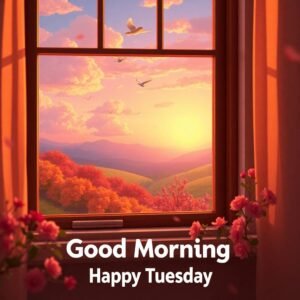 Bright & Positive Good Morning Tuesday Images