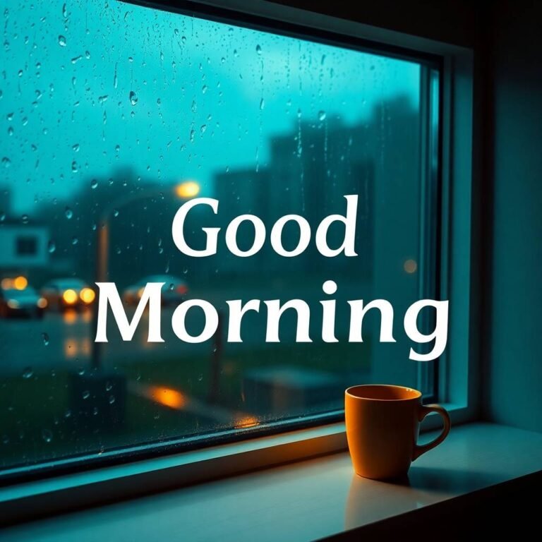 30+ Good Morning Raining Images To Refresh You