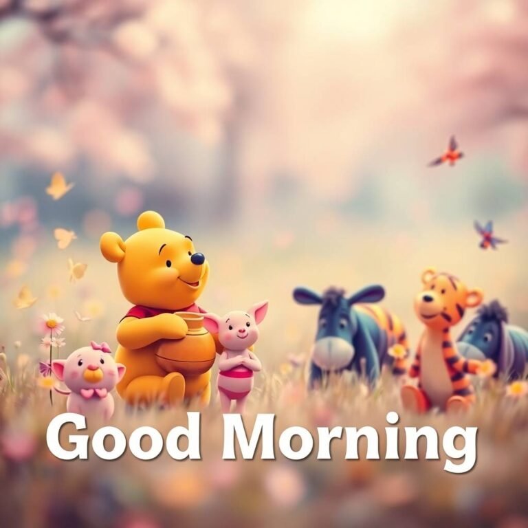 Sweet Winnie The Pooh Good Morning Images