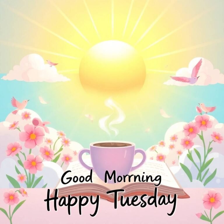 Bright & Positive Good Morning Tuesday Images