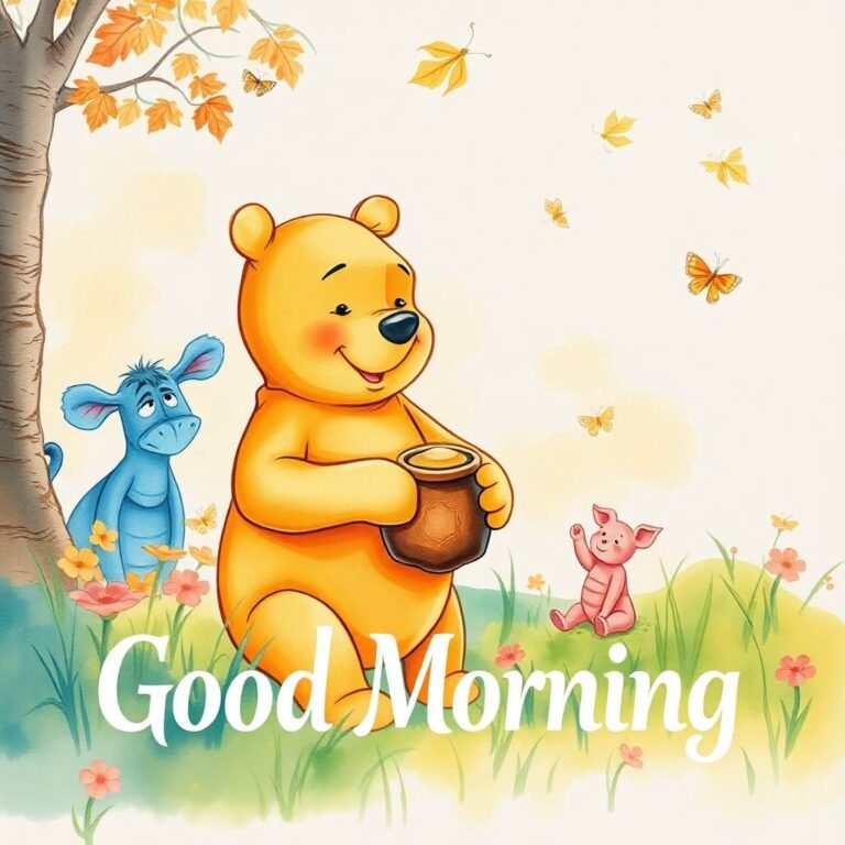Sweet Winnie The Pooh Good Morning Images