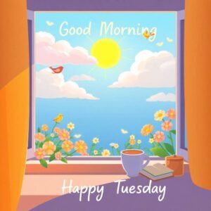 Bright & Positive Good Morning Tuesday Images