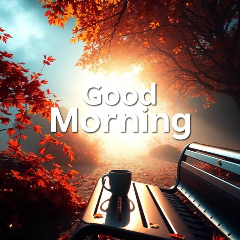 30+ Cozy Good Morning Fall Images To Share