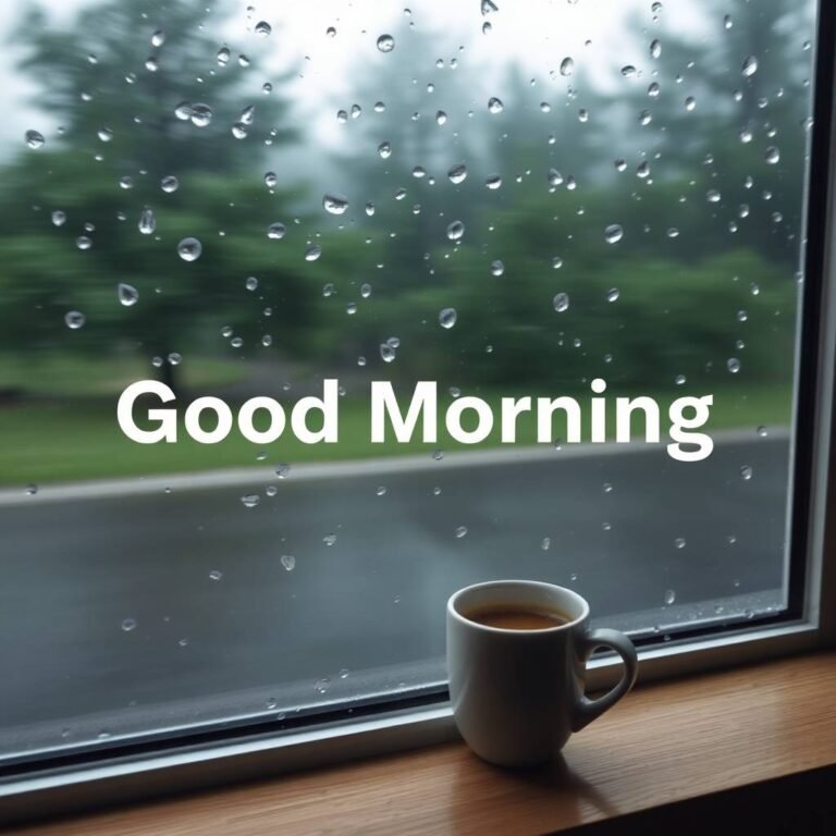 30+ Good Morning Raining Images To Refresh You