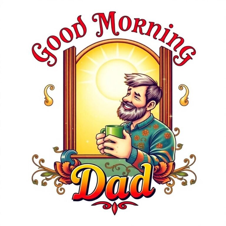 50+ Heartfelt Good Morning Dad Images To Share