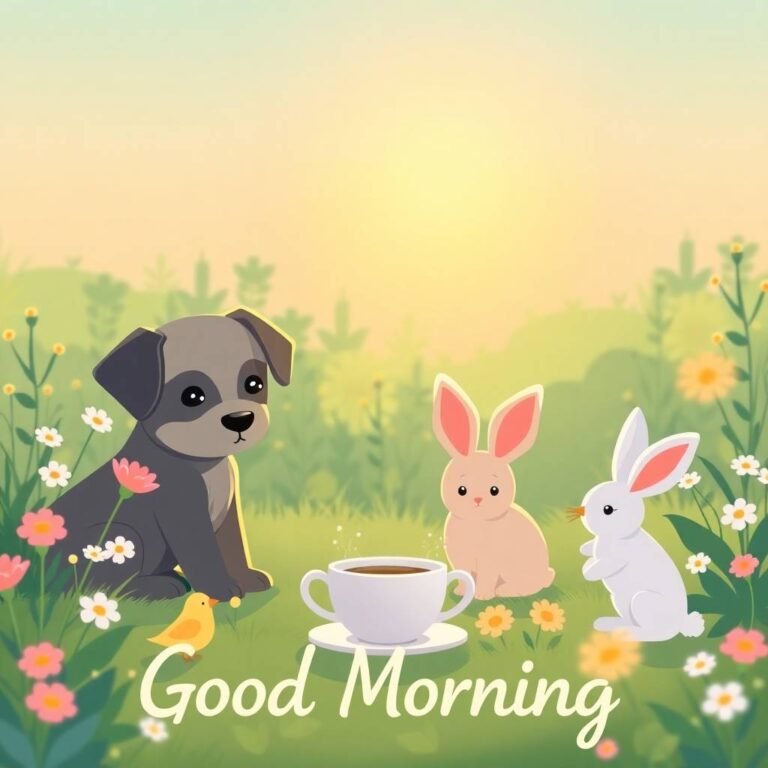 Good Morning With Animals Images To Share