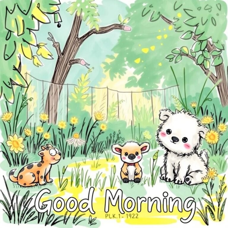 Good Morning With Animals Images To Share