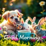 Good Morning With Animals Images To Share