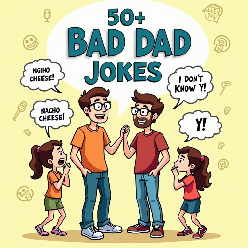 50+ Bad Dad Jokes That Are So Hilarious, They're Painfully Funny
