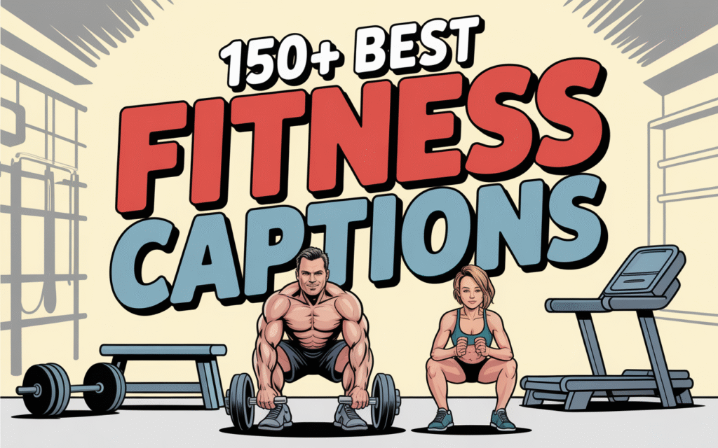 150+ Best Fitness Captions For Instagram: Gym, Workout, Motivational ...