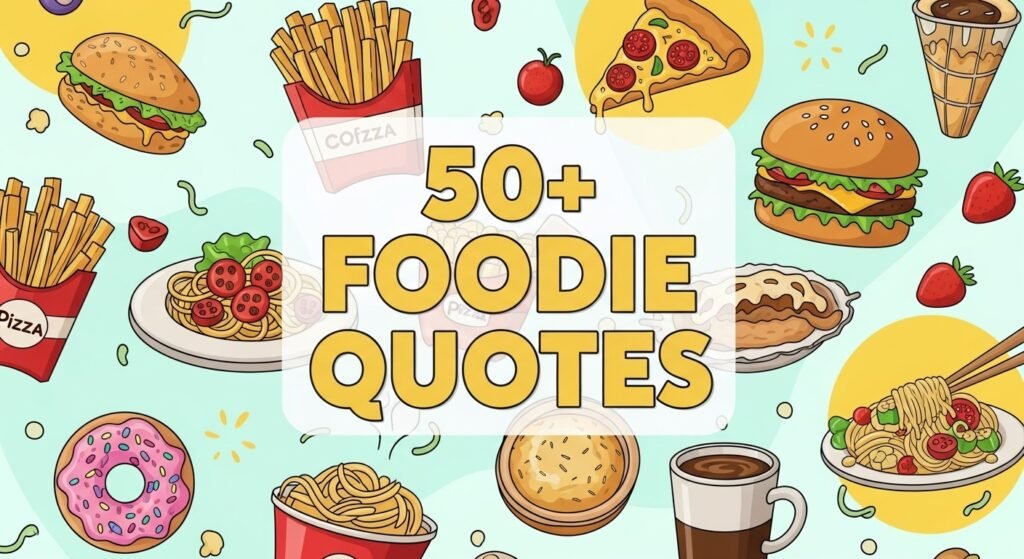 50+ Funny Foodie Quotes For Instagram, Bio & Food Humor Lovers