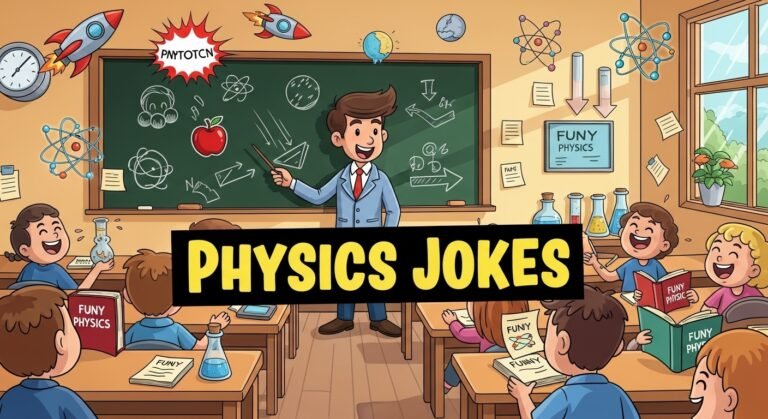 100+ Physics Jokes: Funny Science Humor For Students And Teachers