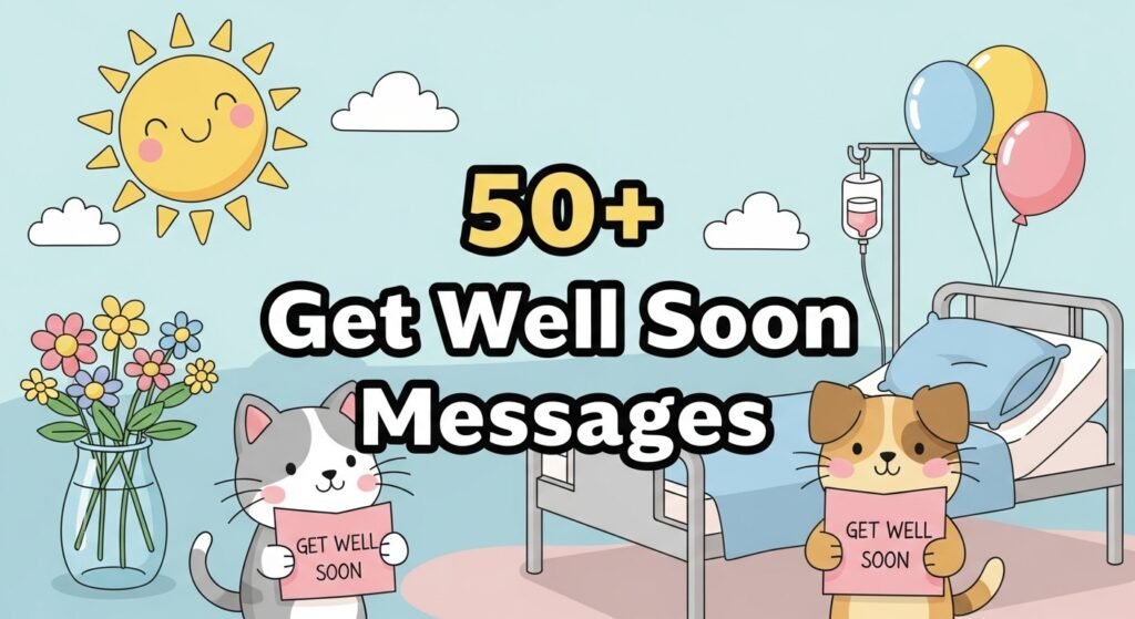 50+ Get Well Soon Messages To Brighten Someone’s Day