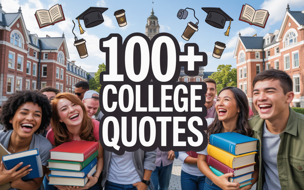 100+ Best College Quotes To Celebrate Life, Friendship & Memories