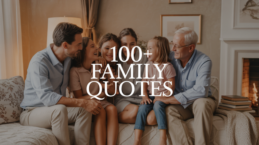 100+ Family Quotes To Celebrate Love, Bond & Togetherness
