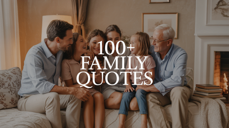 100+ Family Quotes To Celebrate Love, Bond & Togetherness