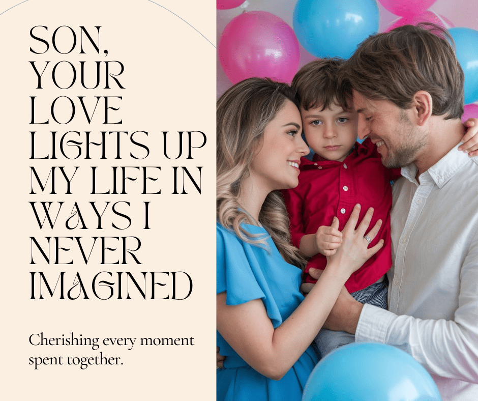 Love Messages For Son : 100 Ways To Say 'I Love You' - Quotable Hearts